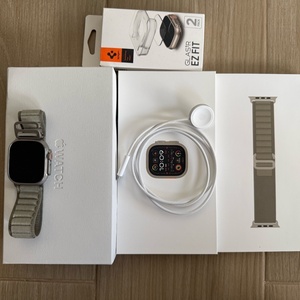 Apple Watch Ultra 2 Titanium 49mm Αδιάβροχο με eSIM και Παλμογράφο ...