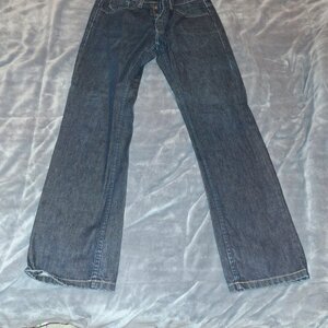 Levi's 501 Men's Jeans Pants with Regular Straight Fit Dark Indigo ...