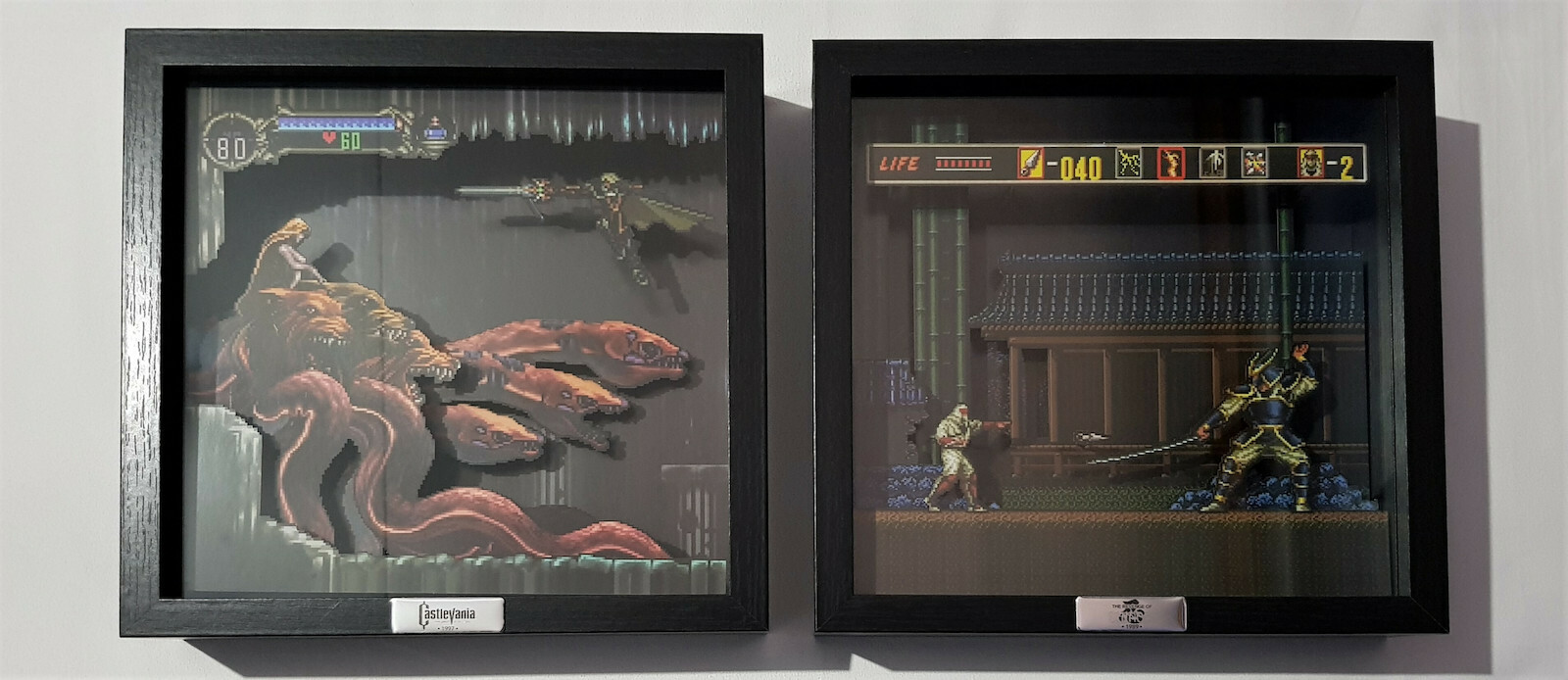 Pixel Frames Castlevania SotN Scylla Boss Fight 9x9 inches Φιγούρα ...