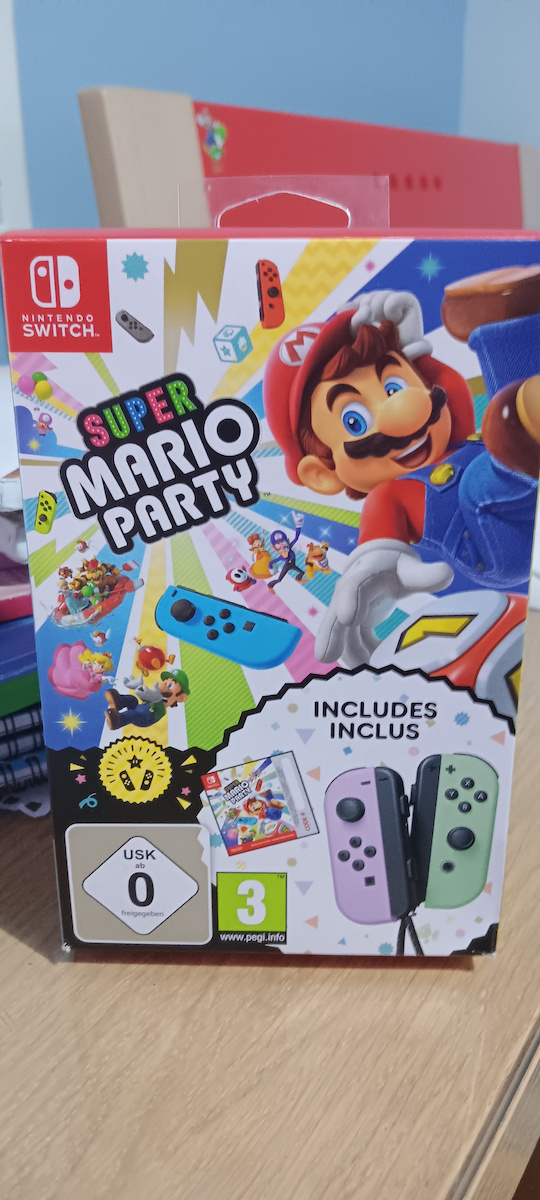 Nintendo Joy-Con Set & Super Mario Party DLC Ασύρματο Gamepad για ...