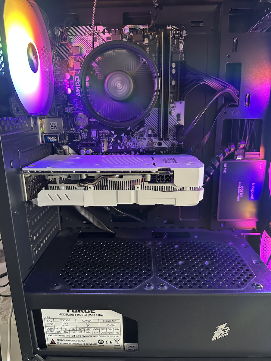 Biostar Radeon RX 580 8GB GDDR5 Gaming 2048sp White Κάρτα Γραφικών ...