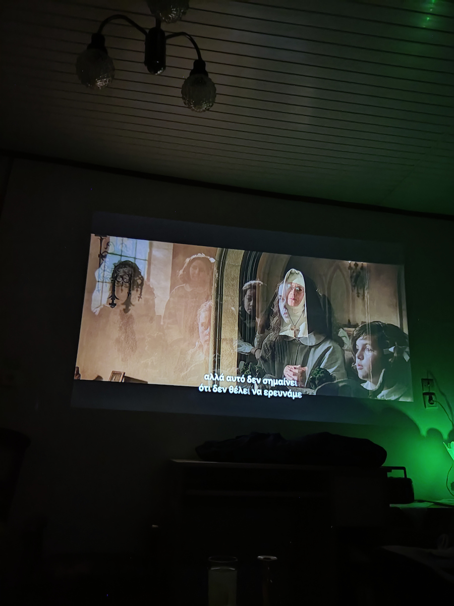 Andowl Q-A17 Mini Projector DLP Λάμπας LED με Ενσωματωμένα Ηχεία ...