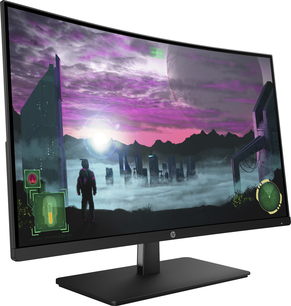 HP 27x VA Curved Gaming Monitor 27" FHD 1920x1080 144Hz με Χρόνο ...