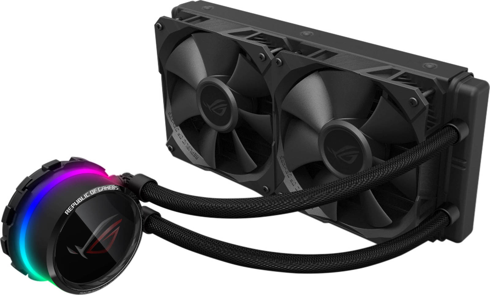 Asus ROG Ryuo 240 Υδρόψυξη Επεξεργαστή Διπλού Ανεμιστήρα 120mm για ...