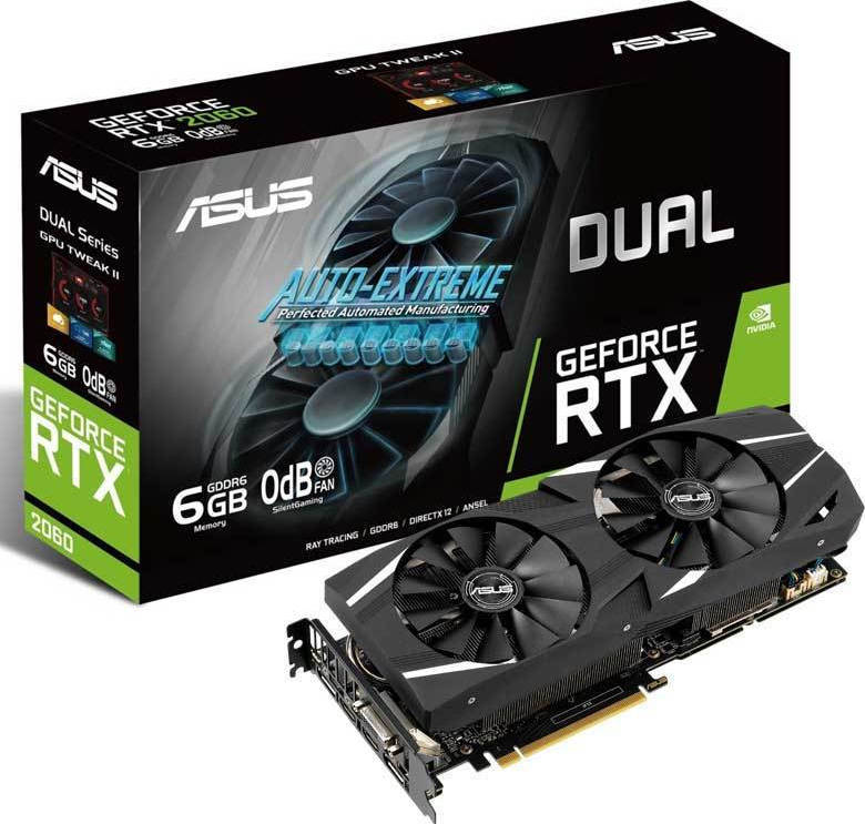 Asus GeForce RTX 2060 6GB Dual (90YV0CM3-M0NA00) - Skroutz.gr