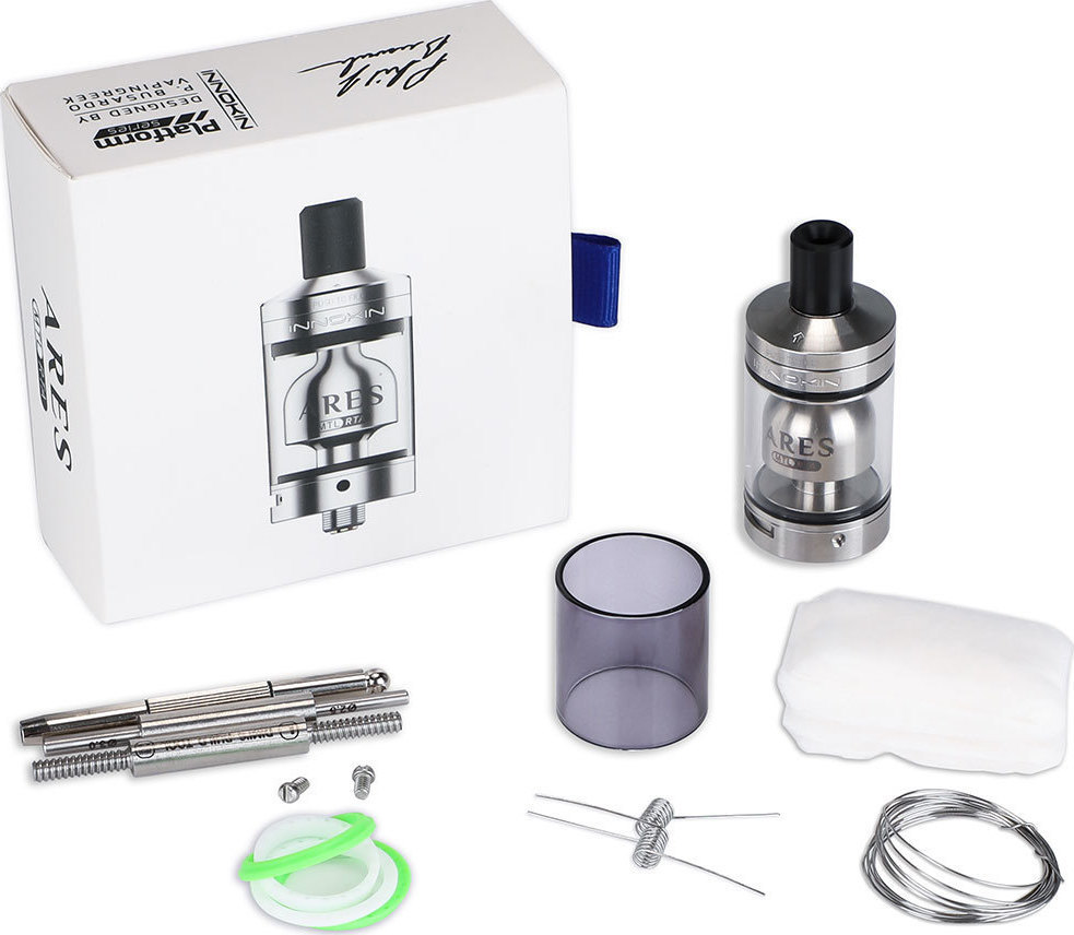 Innokin Ares RTA 2ml 24mm Gun Metal | Skroutz.gr