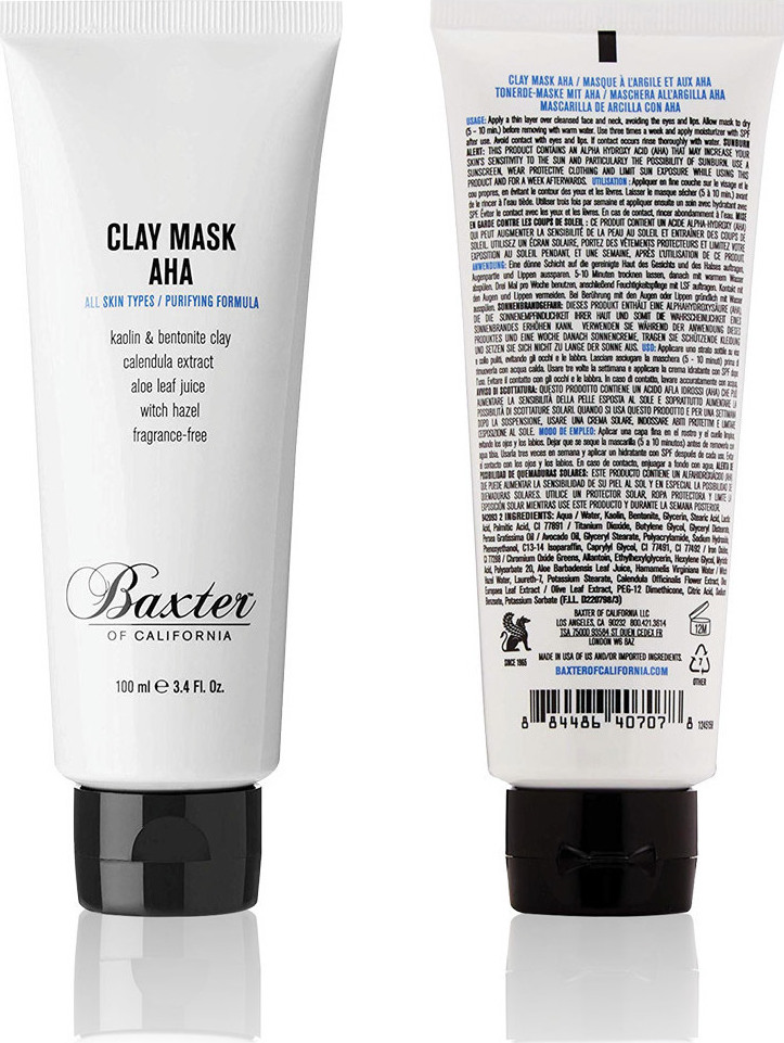 Baxter Of California Clay Mask AHA All Skin Types Purifying Formula ...