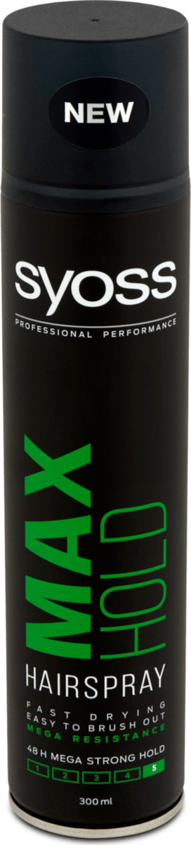 Syoss Max Hold Hairspray 300ml | Skroutz.gr