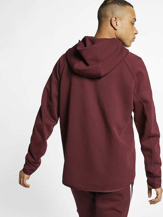 Nike Sportswear Tech Fleece 928483-681 Night Maroon | Skroutz.gr