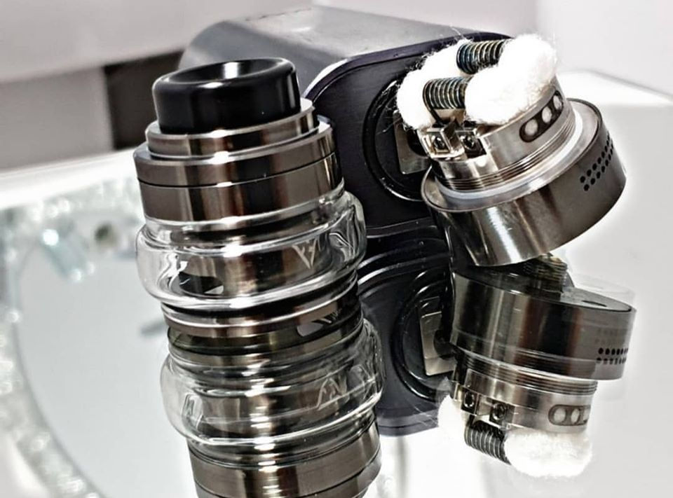 Vaperz Cloud Trilogy RTA 2ml 30mm Black | Skroutz.gr