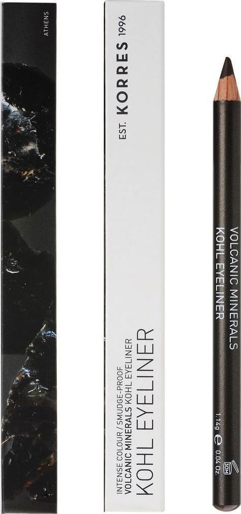 Korres Volcanic Mineral Kohl Eyeliner 02 Brown | Skroutz.gr