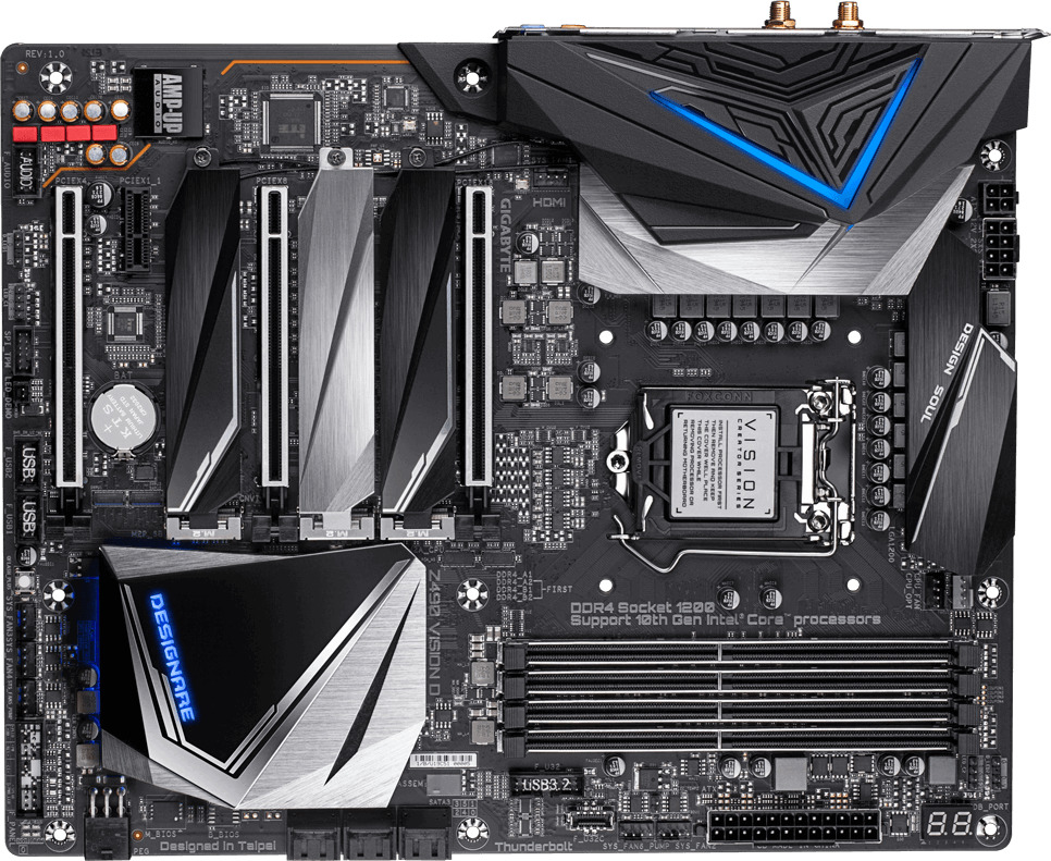 Gigabyte Z490 Vision D Motherboard ATX με Intel 1200 Socket | Skroutz.gr