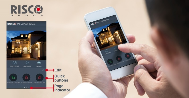 Risco RP432 KP Πληκτρολόγιο Συναγερμού με Οθόνη σε Λευκό Χρώμα ...