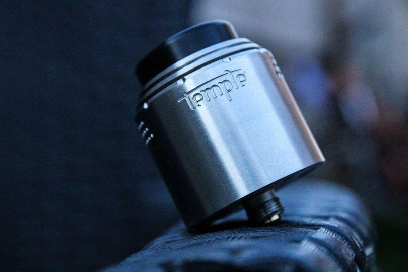 Vaperz Cloud Temple RDA 28mm Matte Black | Skroutz.gr