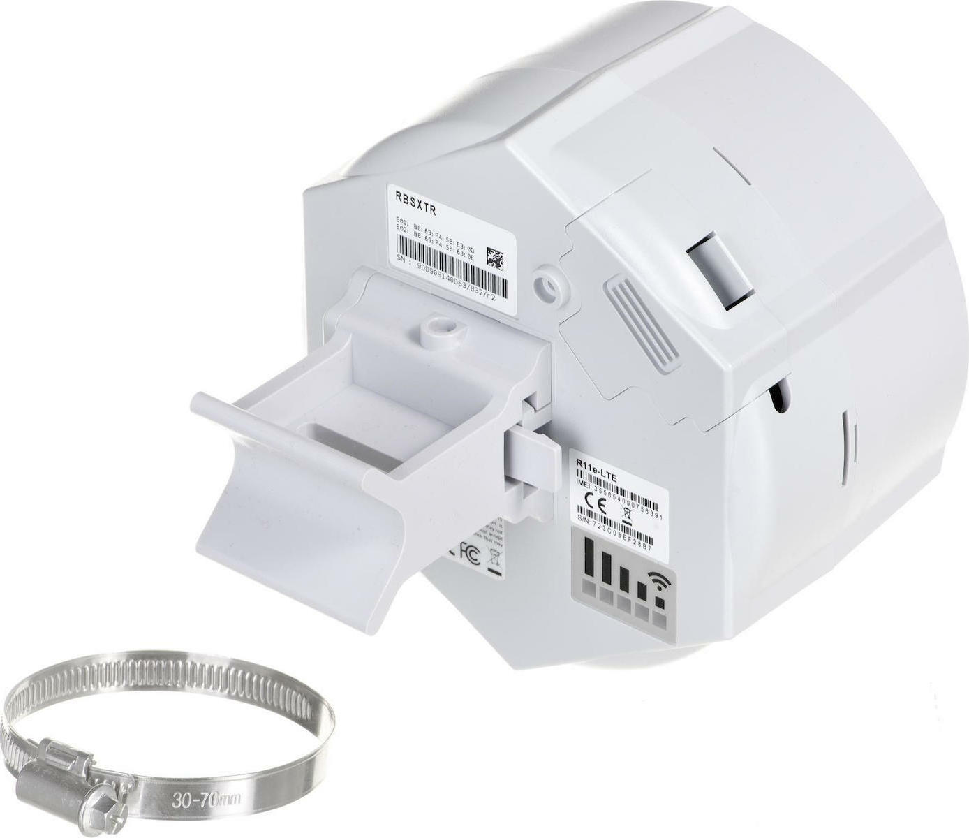 MikroTik RBSXTR&R11e-LTE Εξωτερική Κεραία 4G Sectorial 9dBi με σύνδεση ...