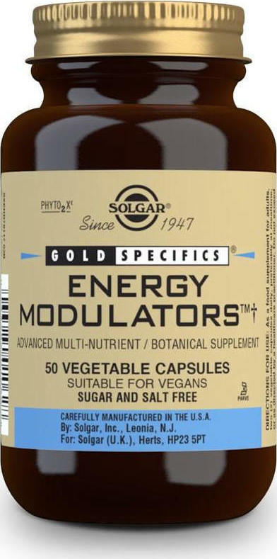 Solgar Energy Modulators 50 φυτικές κάψουλες | Skroutz.gr