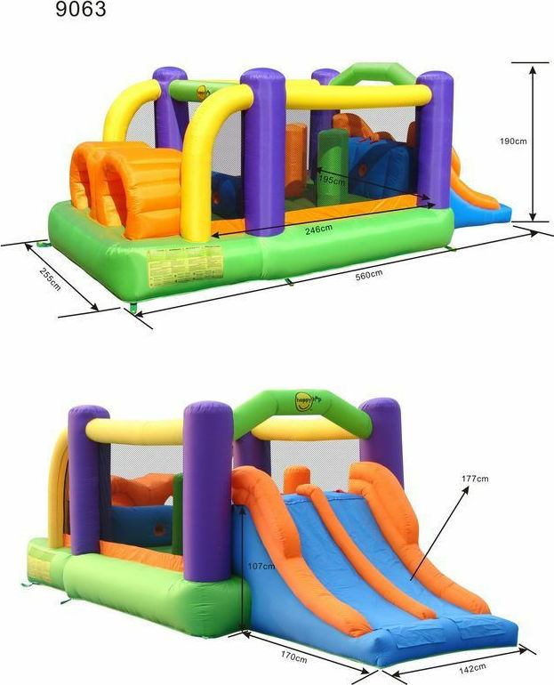 Happy Hop Obstacle Course Bouncer | Skroutz.gr