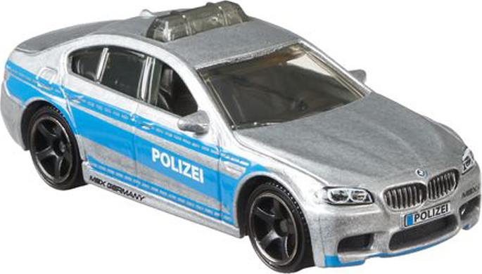 Mattel Αυτοκινητάκι Matchbox BMW M5 Police, Silver για 3+ Ετών | Skroutz.gr