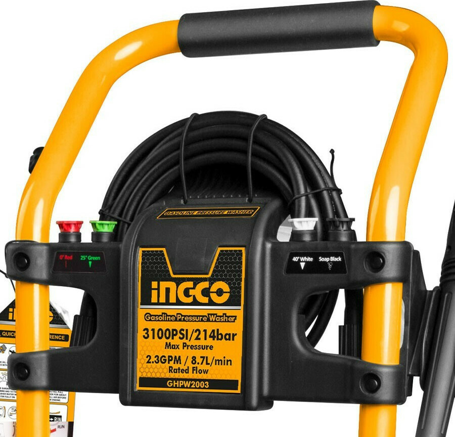 Ingco GHPW2003 Πλυστικό Βενζίνης με Πίεση 214bar | Skroutz.gr
