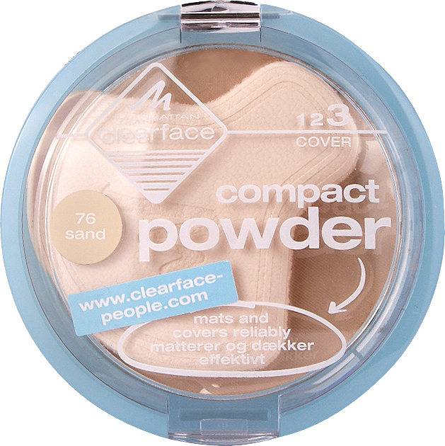 Manhattan Clearface Compact Powder 76 Sand 9gr | Skroutz.gr
