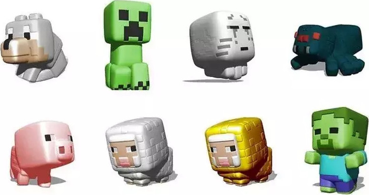 Just Toys Minecraft Squishme Anti-Stress Figure 6 cm Series 1 | Skroutz.gr