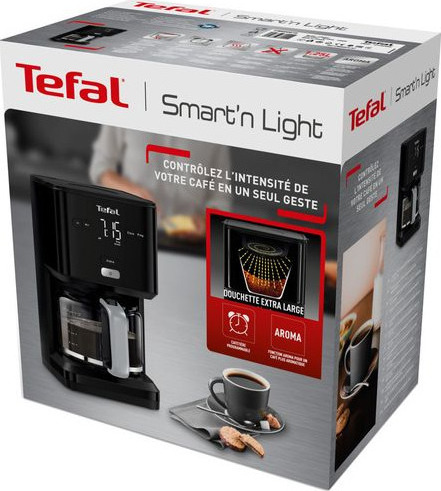 Tefal Smart’n Light CM600840 Προγραμματιζόμενη Καφετιέρα Φίλτρου 1000W ...