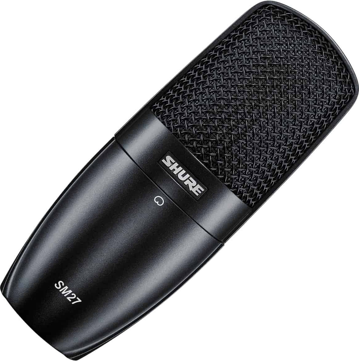 Shure Πυκνωτικό Μικρόφωνο XLR SM27 Τοποθέτηση Shock Mounted/Clip On ...