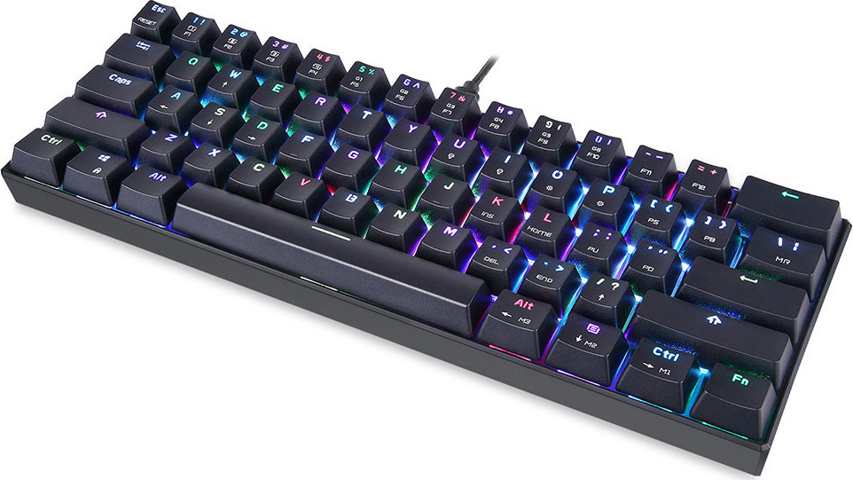 Motospeed CK62 RGB Ασύρματο Gaming Μηχανικό Πληκτρολόγιο 60% με Outemu ...