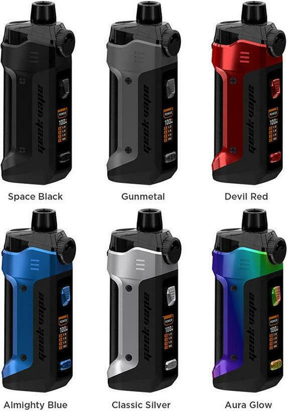 Geek Vape B100 21700 Almighty Blue Box Mod Kit 6ml | Skroutz.gr