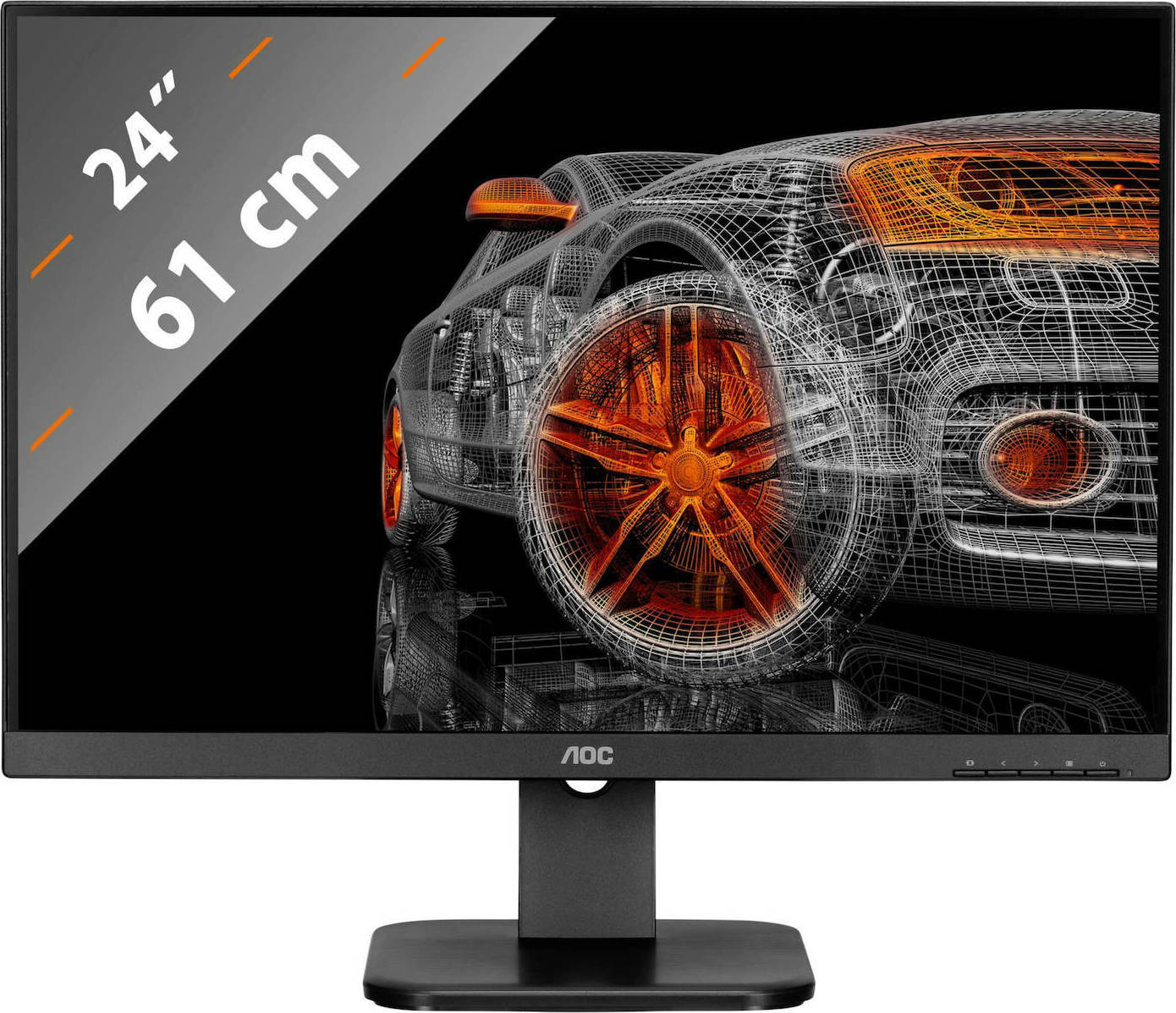 AOC Pro-line X24P1 WUXGA IPS Monitor 24.1" FHD 1920x1200 με Χρόνο ...