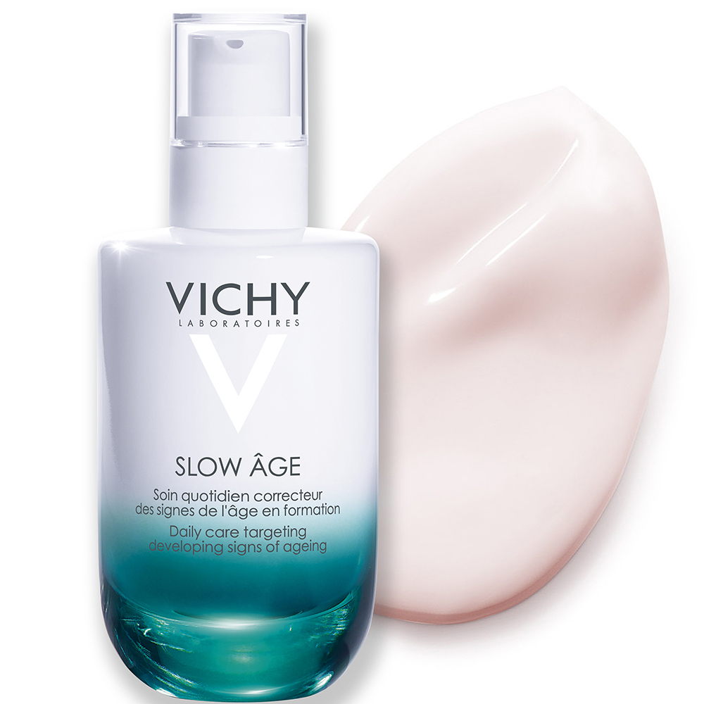 Vichy Slow Age 24ωρη Λεπτόρρευστη Κρέμα Προσώπου Ημέρας με SPF25 για ...