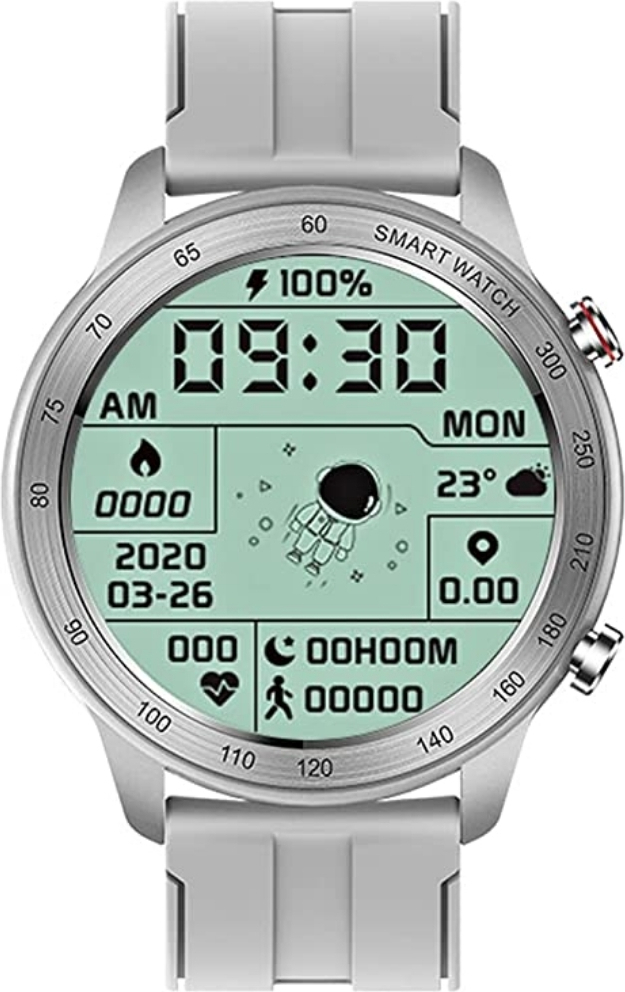 WearFit Pro MX5 Smartwatch με Παλμογράφο (Ασημί) | Skroutz.gr