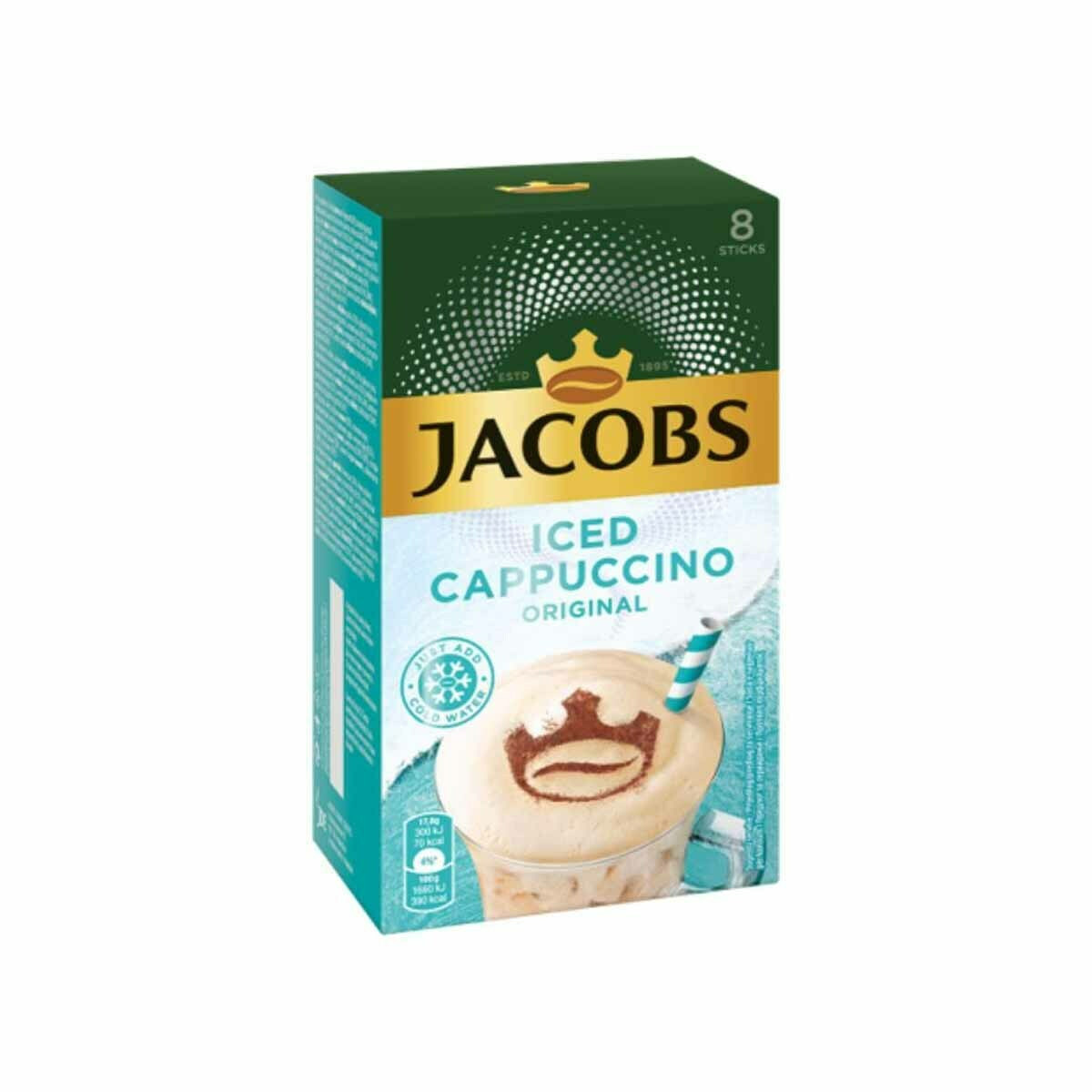 Jacobs Στιγμιαίος Καφές Iced Cappuccino 8x17.8gr | Skroutz.gr