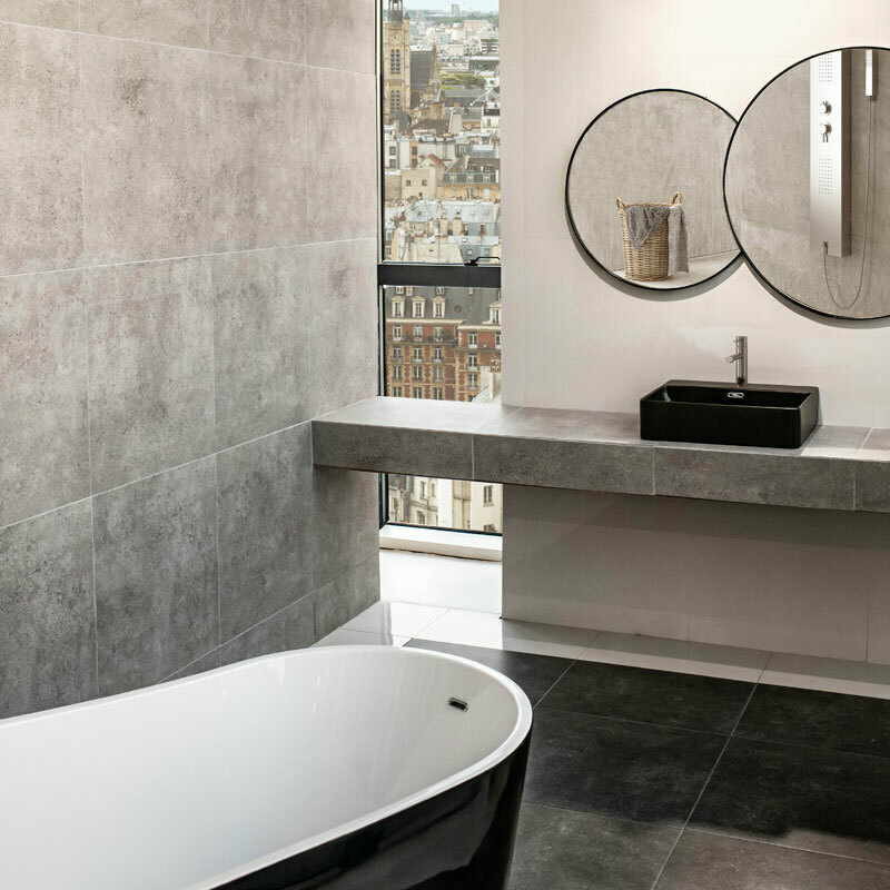 Karag LT 2173 LT 2173-SMB Επικαθήμενος Νιπτήρας Κεραμικός 50x42cm Black Matt | Skroutz.gr