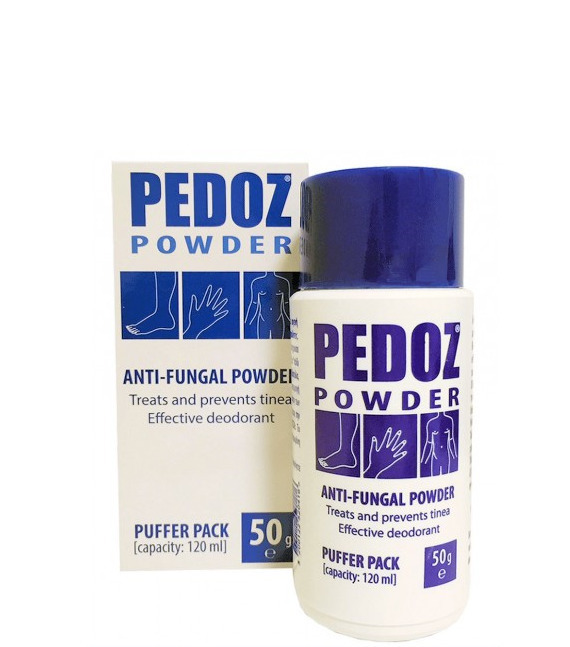 Hamilton Pedoz Anti Fungal Πούδρα κατά της Κακοσμίας 50gr | Skroutz.gr