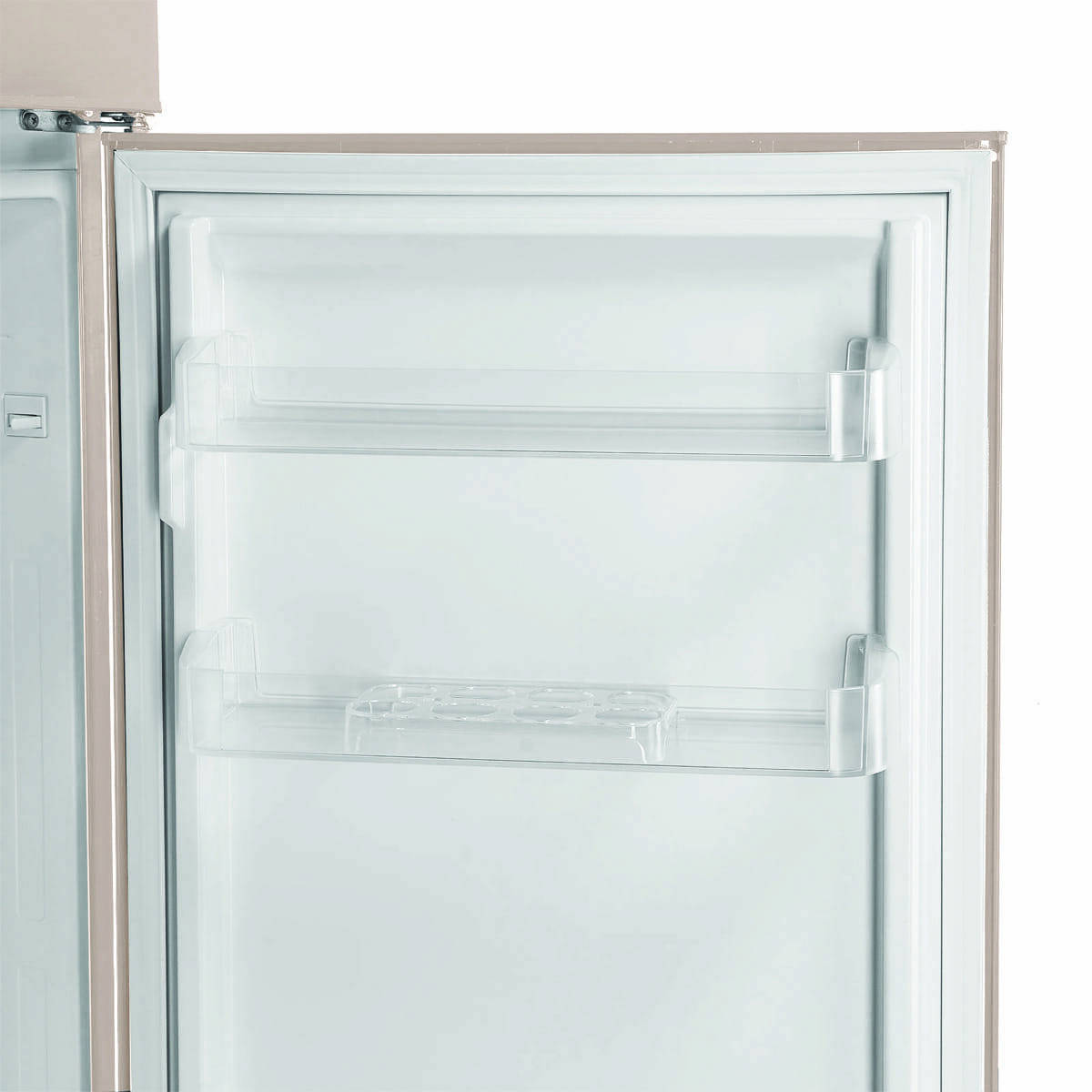 Fram FDD-VRL212BGF+ Retro Ψυγείο Δίπορτο 213lt Υ145xΠ54xΒ57εκ. Μπεζ ...