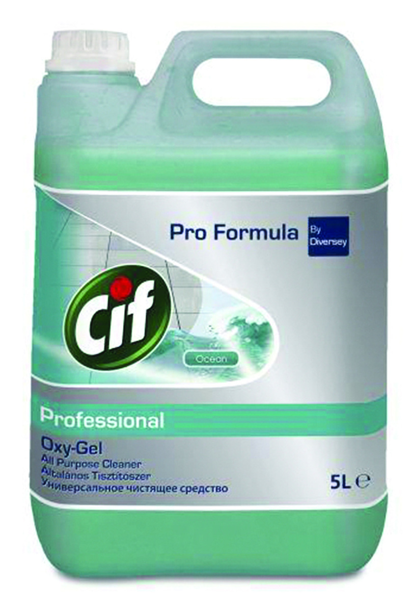 Cif Oxy-Gel Επαγγελματικό Καθαριστικό Υγρό Γενικής Χρήσης Ocean 5lt ...