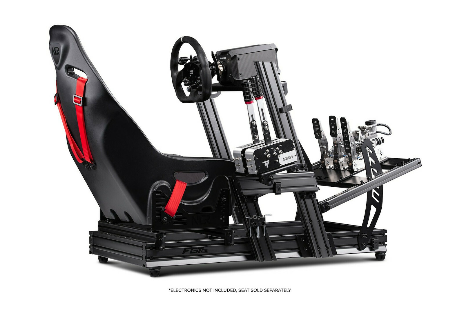 Next Level Racing F-GT Elite Formula & GT Aluminium Profile Simulator ...