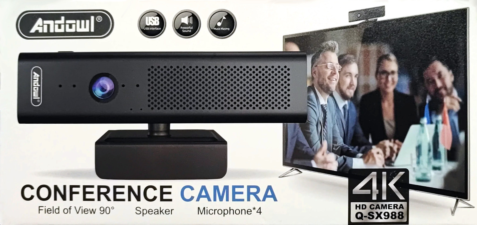 Andowl Q-SX988 Web Camera 4K | Skroutz.gr