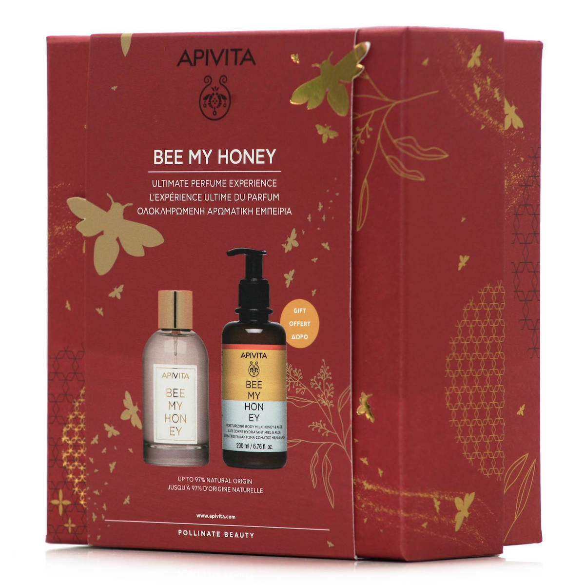 Apivita Bee My Honey Eau de Toilette 100ml & Body Milk 200ml | Skroutz.gr