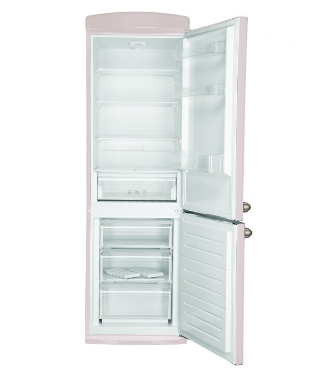 Fram Retro Ψυγειοκαταψύκτης 341lt Υ190.1xΠ60.5xΒ68.1εκ. Μπεζ | Skroutz.gr