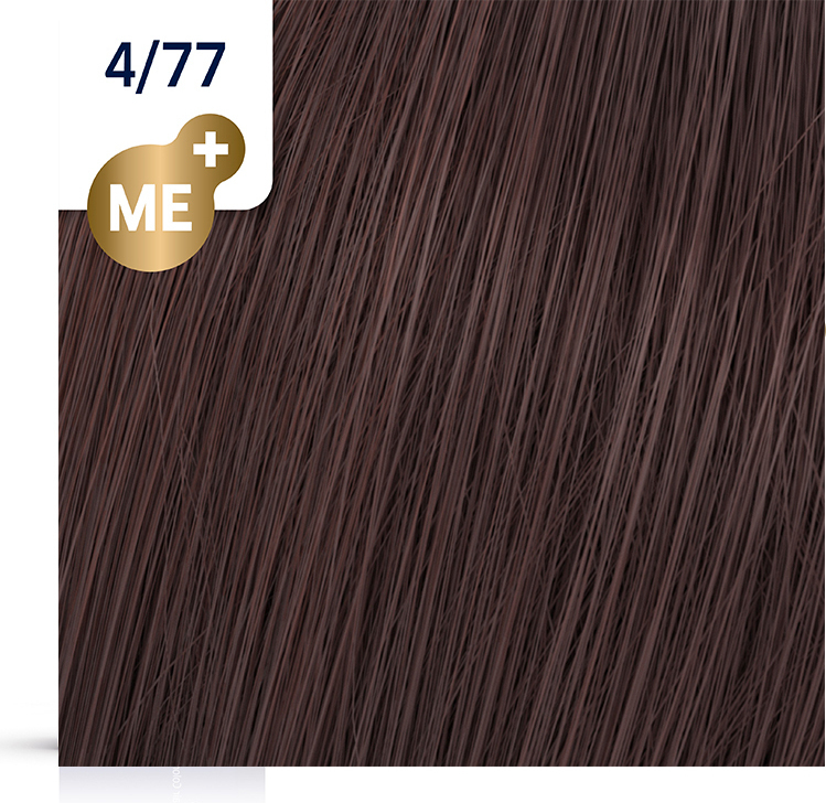 Wella Koleston Perfect Me+ Deep Browns 4/77 Καστανό Καφέ Έντονο 60ml ...