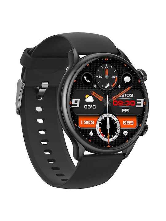 NK28 Smartwatch with Heart Rate Monitor (Black) | Skroutz.cy