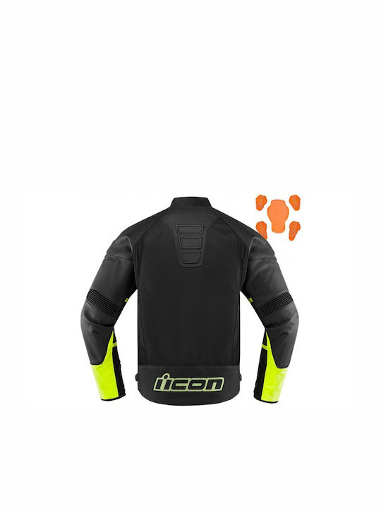 Icon Contra 2 Ανδρικό Μπουφάν Μηχανής 4 Εποχών Μαύρο 2810-3654 | Skroutz.gr