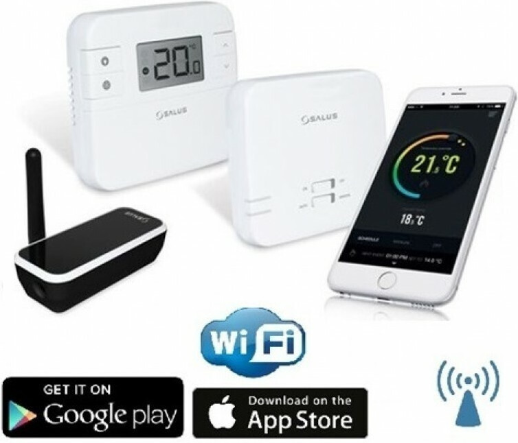 Salus RT310i Ψηφιακός Θερμοστάτης Χώρου Smart με Wi-Fi | Skroutz.gr