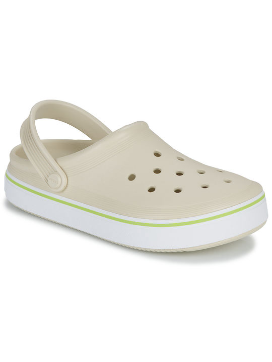 Crocs Σαμπό Μπεζ 208371-2Y2 | Skroutz.gr