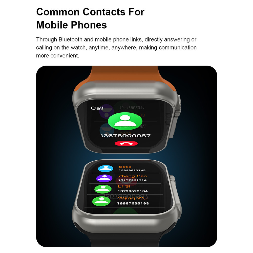 U8 Ultra 45mm Smartwatch με Παλμογράφο (Λευκό) | Skroutz.gr