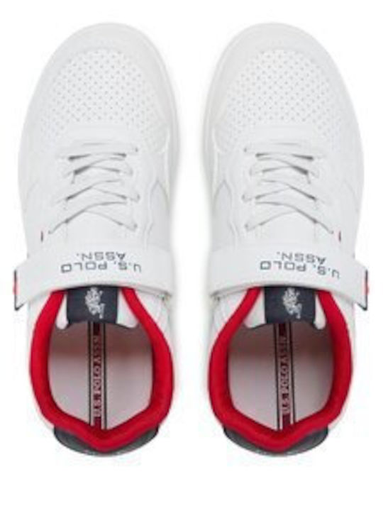 U.S. Polo Assn. Παιδικά Sneakers Λευκά DENNY001-CLUB | Skroutz.gr