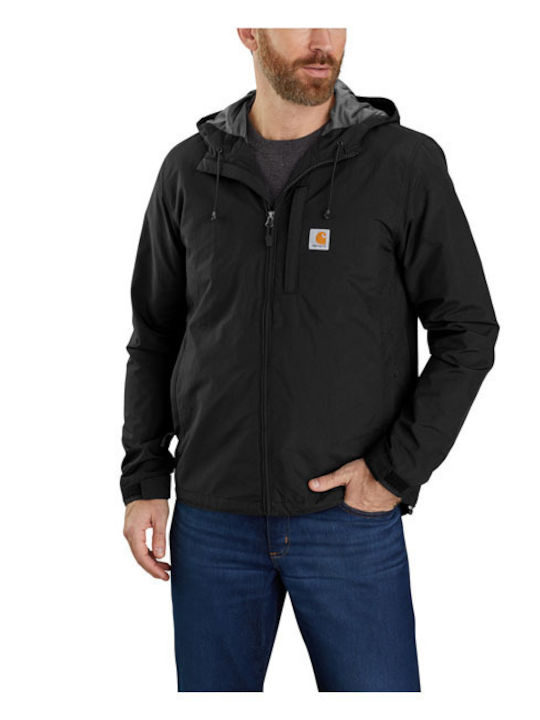 Carhartt Ανδρικό Μπουφάν Αδιάβροχο black 104671-N04 | Skroutz.gr