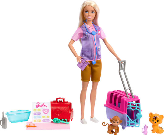 Barbie Διασώστρια Άγριων Ζώων Κούκλα Μπορείτε Να Είστε Κούκλα Ζούγκλα ...